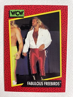Michael Hayes WCW Pro Wrestling Trading Card 1991 Impel WWE #126 ...