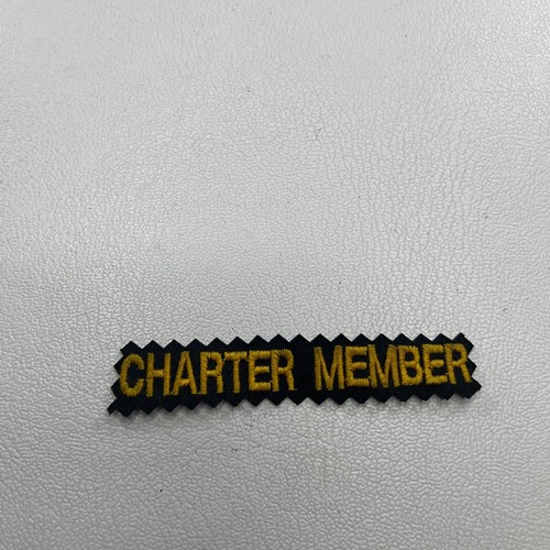 Cut-From-Larger Patch CHARTER MEMBER T064 | eBay