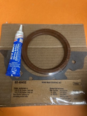 BS 40452 FEL-PRO 1984-94 FORD/MERC 4, 140 2.3 153 2.5 REAR MAIN BEARING ...