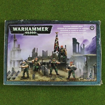 Warhammer 40K Catachan Command Squad, Plastic - Citadel Imperial Guard ...
