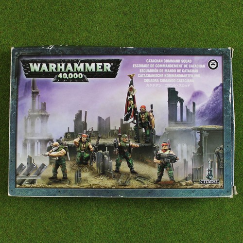 Warhammer 40K Catachan Command Squad, Plastic - Citadel Imperial Guard ...
