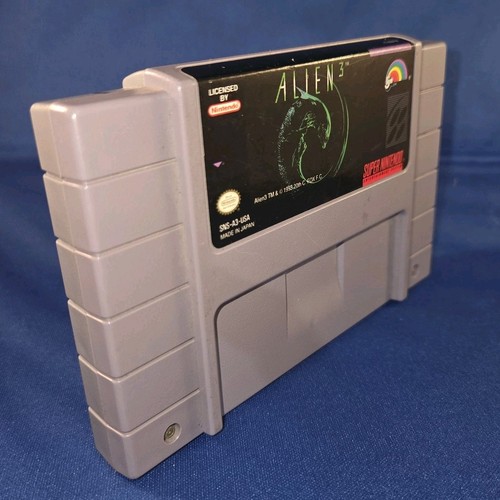Alien 3 Super Nintendo SNES Game Cartridge 1993 Nintendo Authentic FREE ...