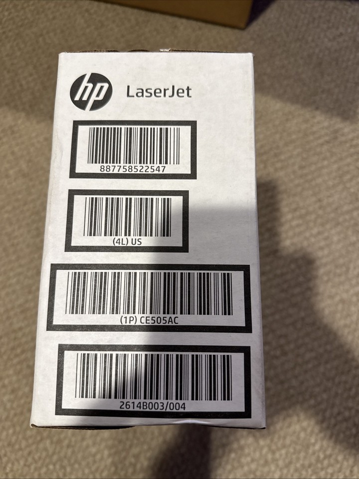 HP 05A Black LaserJet Toner Cartridge for P2035 / P2055 Printer ...