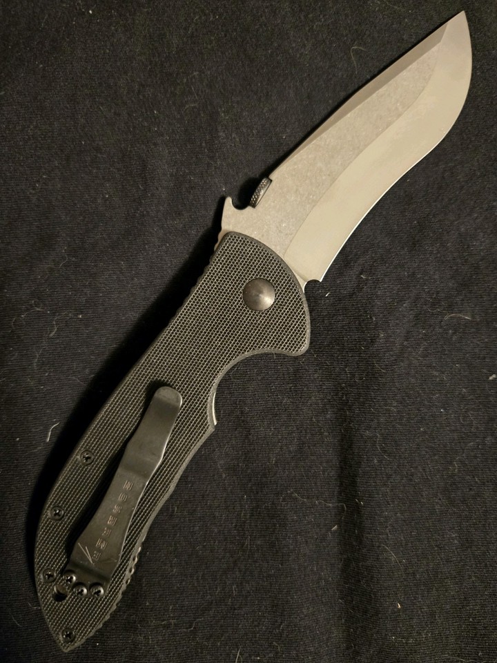Emerson Commander SF Tactical Folding Knife Black G10 Handle | eBay
