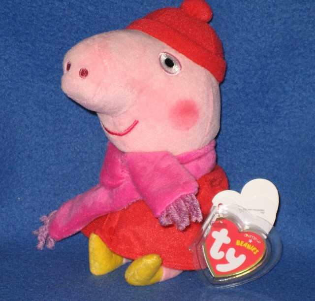 Ty Beanie 15cm Plush - Peppa Pig Winter. Best for sale online | eBay