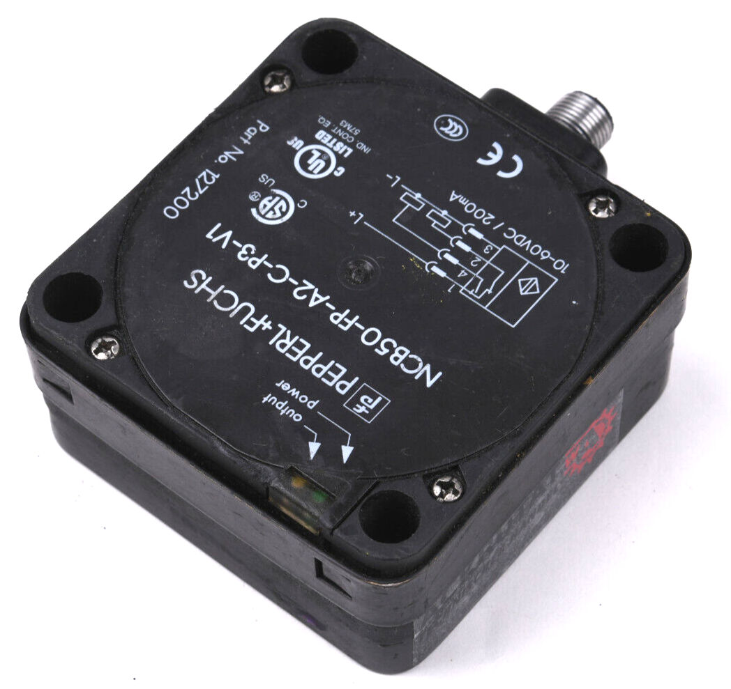 Pepperl+Fuchs NCB50-FP-A2-C-P3-V1 Induktiver Näherungssensor 127200 10 ...