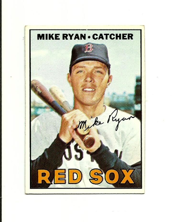 1967 TOPPS #223 Mike Ryan: Boston Red Sox: Catcher: Baseball Card: MLB ...