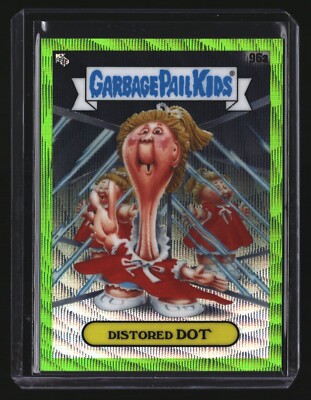 Garbage Pail Kids DISTORTED DOT 96a (2020 GPK Chrome Series 3) Green ...