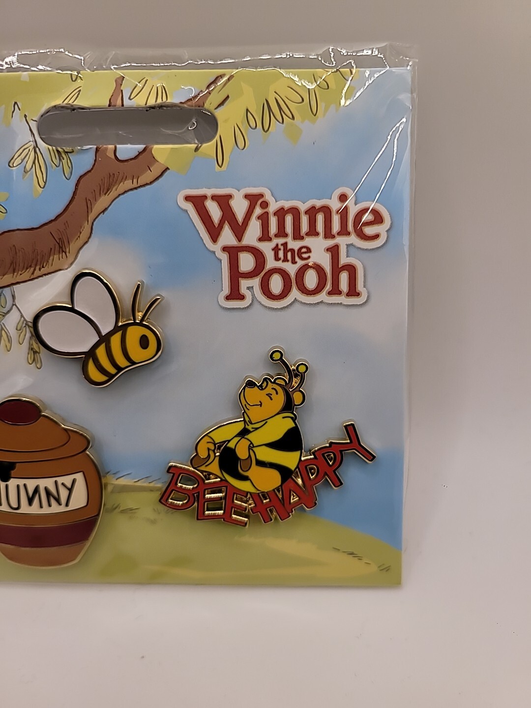 NWT Disney Store Winnie the Pooh Trading Pin 3 pc Set ~ Hunny, Bee ...