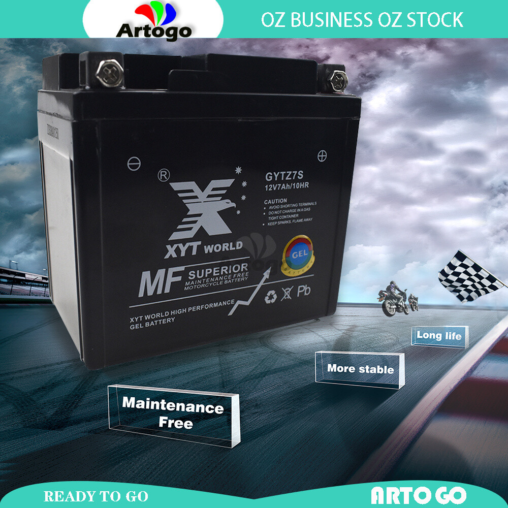 GEL BATTERY YTZ7S 12V 7Ah Fit E-Ton Scooter Beamer 50 Beamer III 2000 ...