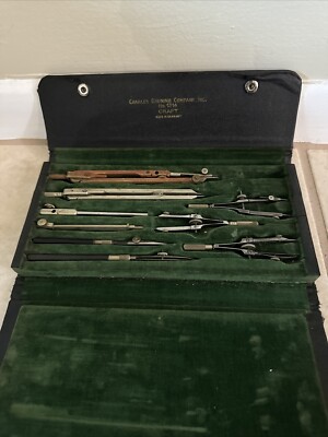 Vintage Charles Bruning Co. Drafting Set Germany | eBay