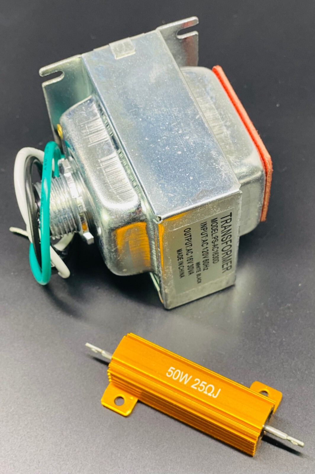 Doorbell Transformer 16V 30VA Hardwire for Ring Doorbell Pro w/ 50w ...