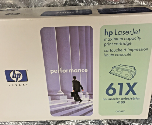 HP 61X Genuine Laserjet 4100 4101 High Volume Toner Cartridge ...