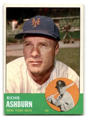 1963 Topps #1-576 Baseball You Choose, Complete Your Set Jim Bunning ...