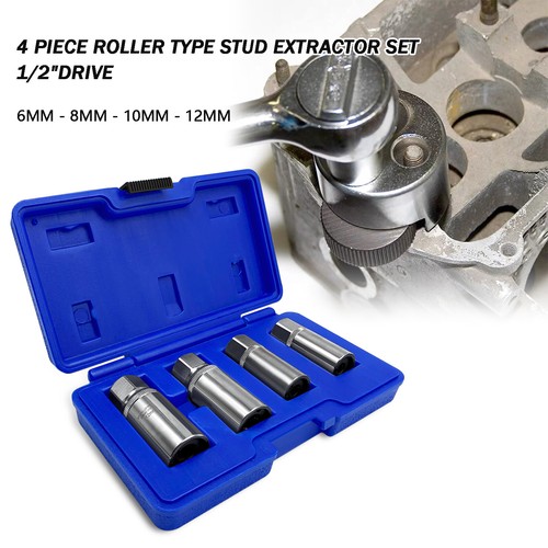Stud Extractor Remover Socket Set 6-8-10-12mm. Stud Extracting Removal ...