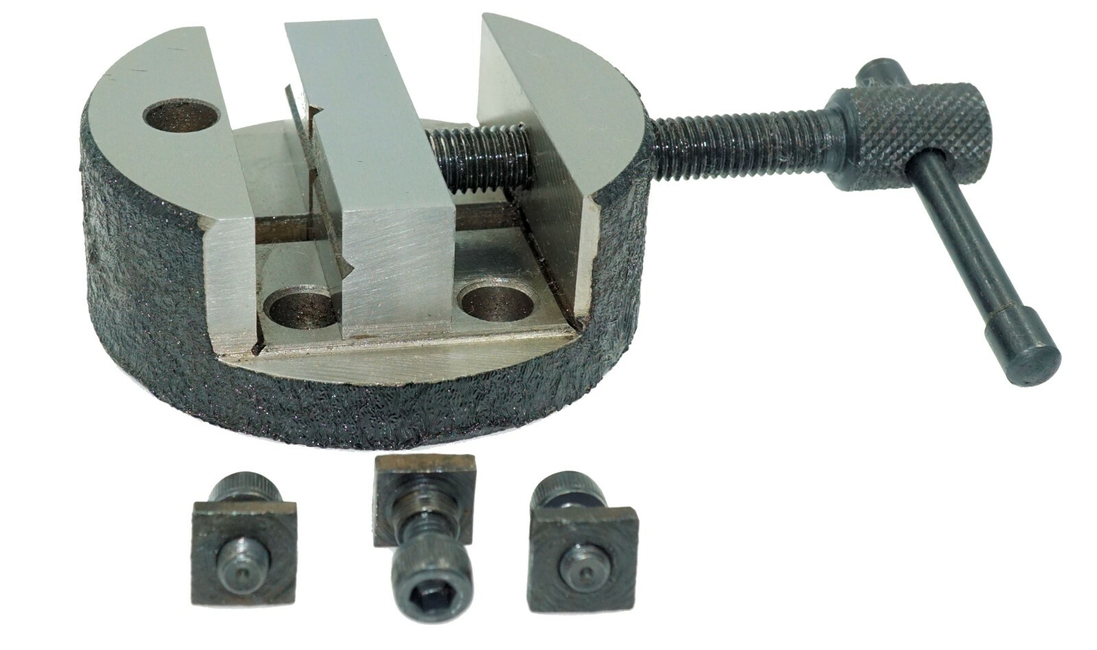 Round Vice 80mm For 3" (80 mm) And 4" (100 mm) Rotary Table Supplied ...