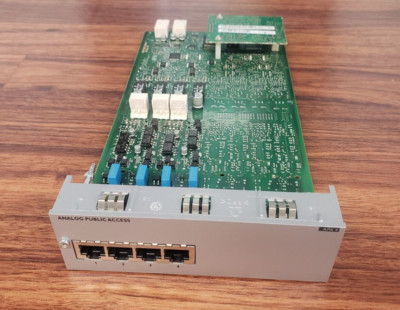 Alcatel-Lucent Analog Public Access APA 4 CARD For OmniPCX MR3 48V | eBay