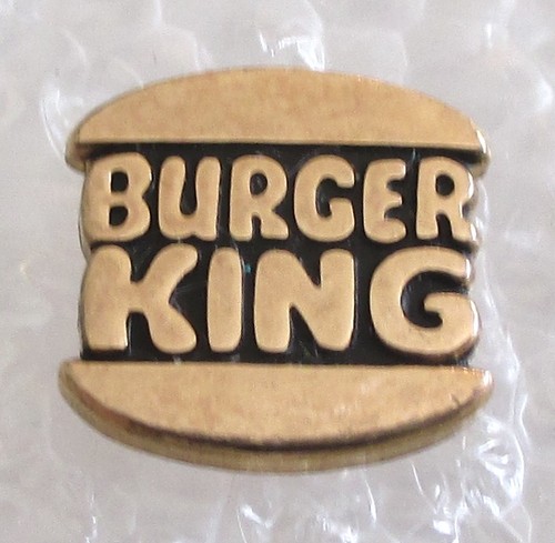 Vintage Burger King Restaurant Employee Service Award Pin 1/10-10K | eBay