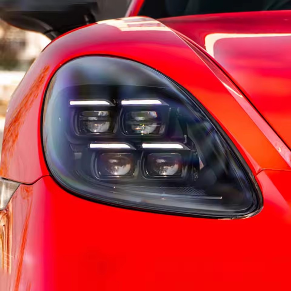 For Porsche Cayman 718 982 Headlights 2016-2024 LED Matrix Head Lamps ...