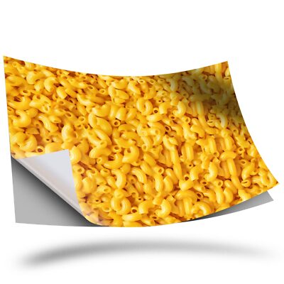 1 x Vinyl Sticker A3 - Tasty Macaroni Cheese Food #3847 | eBay