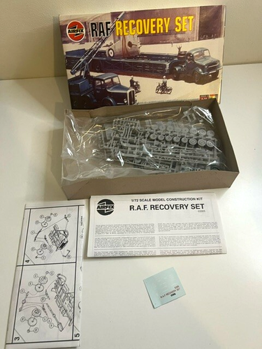 #237 -VINTAGE AIRFIX RAF RECOVERY SET MODEL KIT #03305 - NIOB | eBay