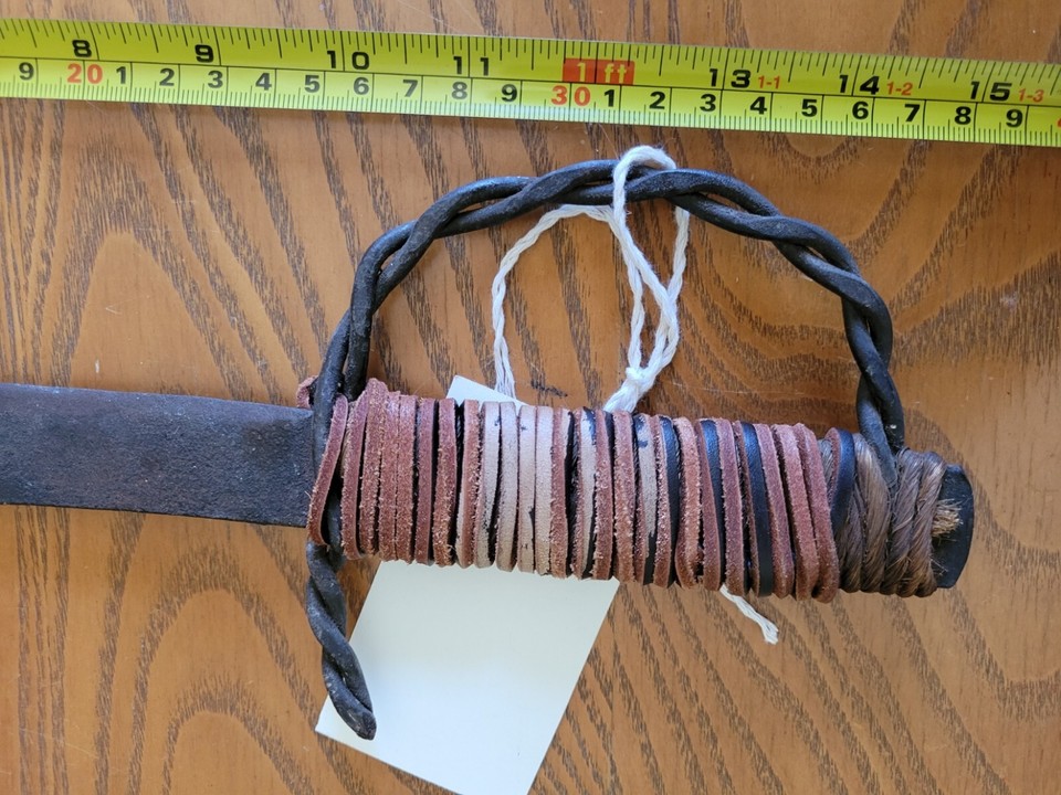 UNIQUE! Antique Primitive Confederate "Style" Bowie Knife dagger sword ...