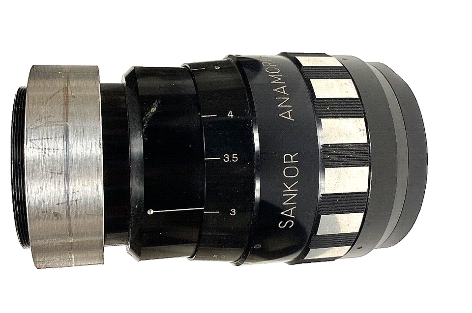 SANKOR 16D Anamorphic CinemaScope 16mm projection lens Very Good ...