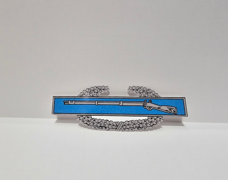 2x U.S. Army Combat Infantry Badge Wall Window Vinyl Decal Sticker ...