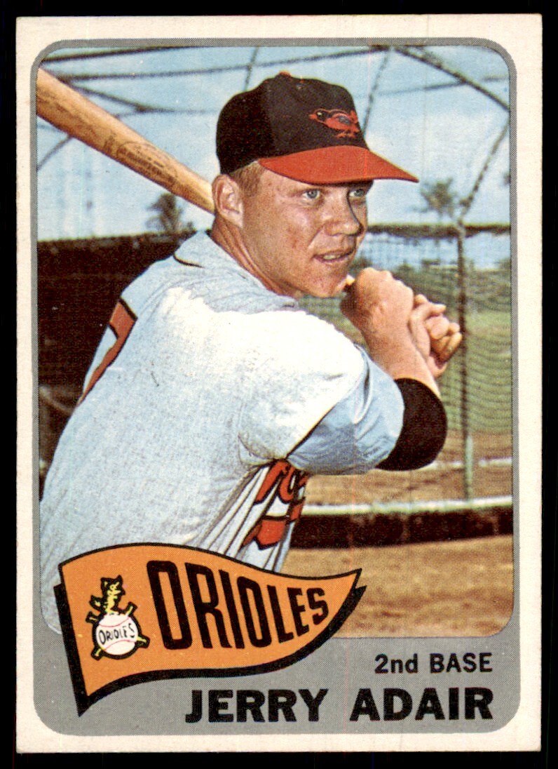 1965 Topps Jerry Adair Baseball Cards #231 | eBay