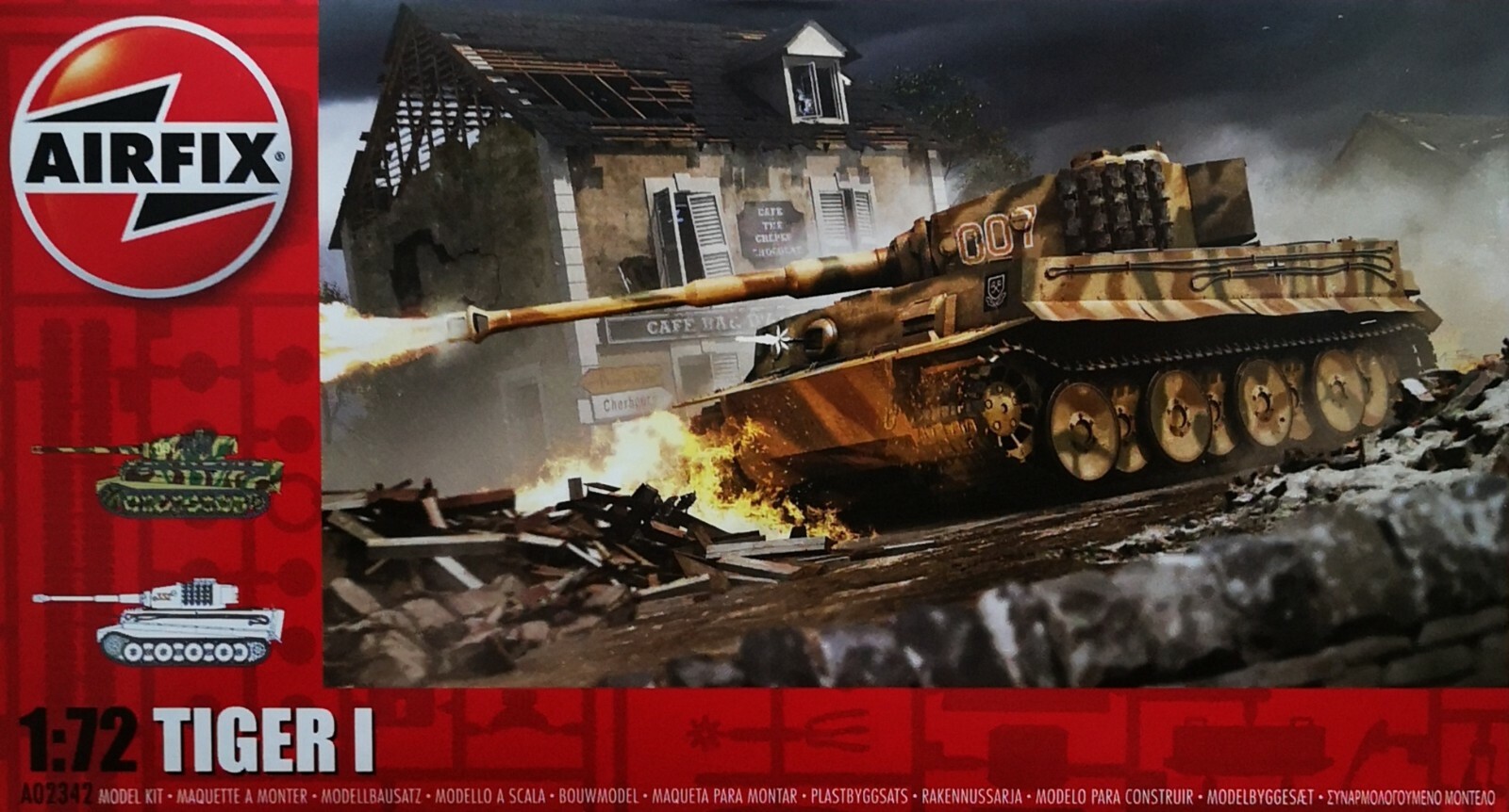 Airfix 1/76 Military Vehicle Tank New Plastic Model Kit 1 76 1/72 1 72 ...