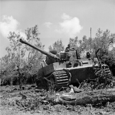 WW2 WWII Photo Captured German Tiger I Tank Pzkpfw. VI Italy World War ...