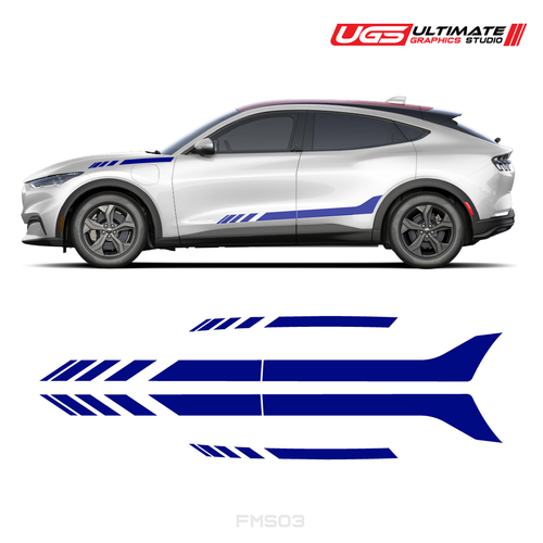Ford Mach-E Side Graphics | eBay