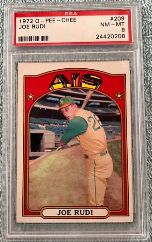 1972 O-Pee-Chee - Joe Rudi #209 for sale online | eBay