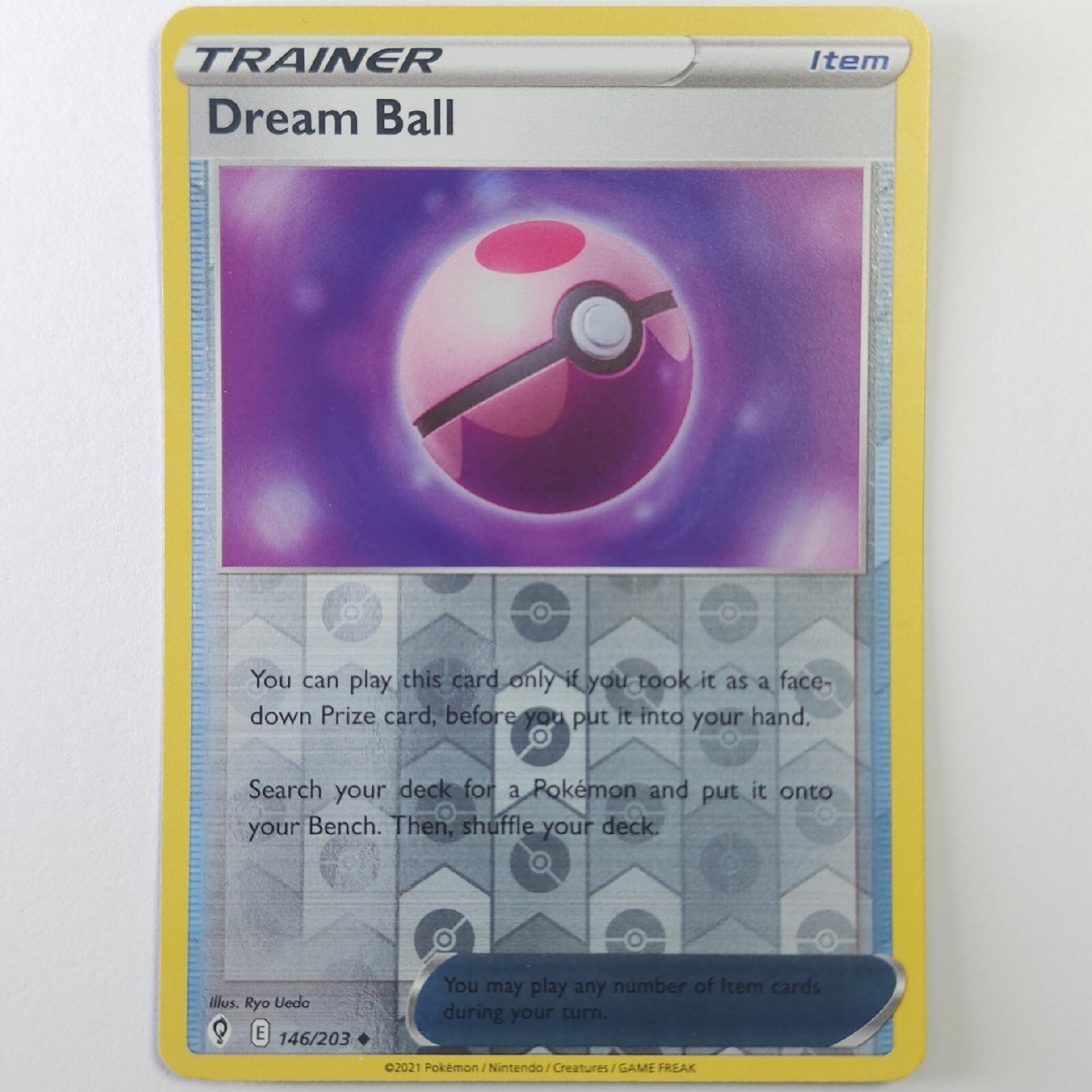 Pokémon TCG Dream Ball 146/203 Reverse Holo Uncommon Evolving Skies | eBay