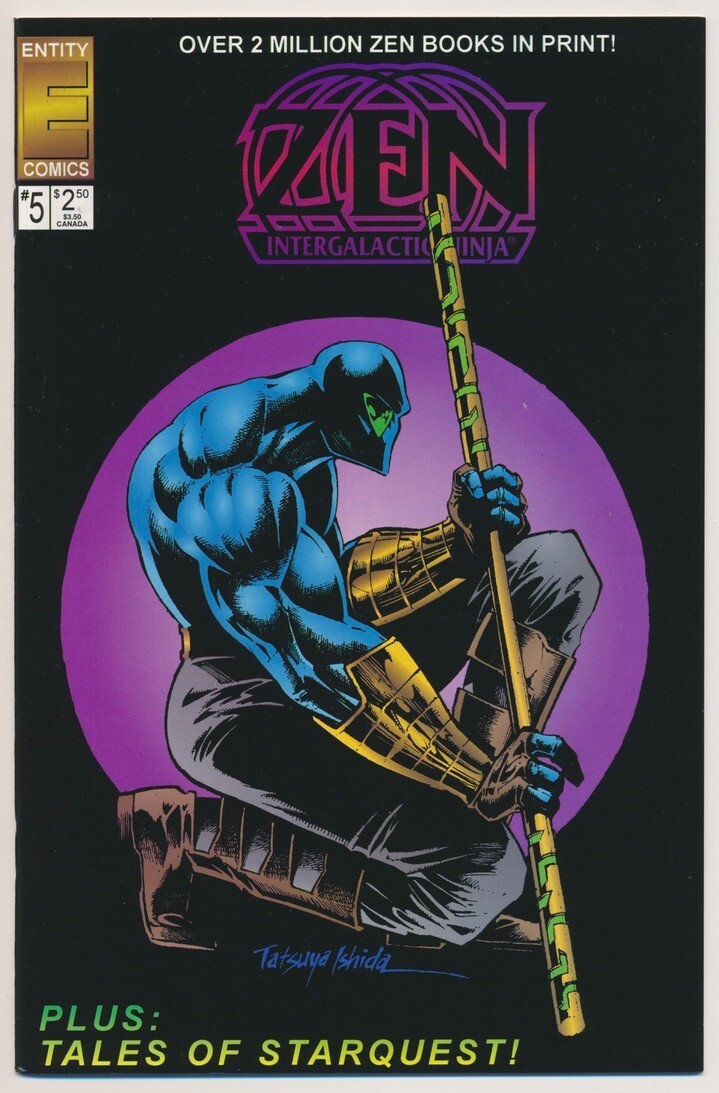 Zen Intergalactic Ninja #5 Comic Book - Entity Comics! | eBay