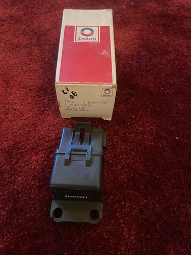 NOS GM 1984-1987 Corvette Fuel Pump Relay 14078915 | eBay
