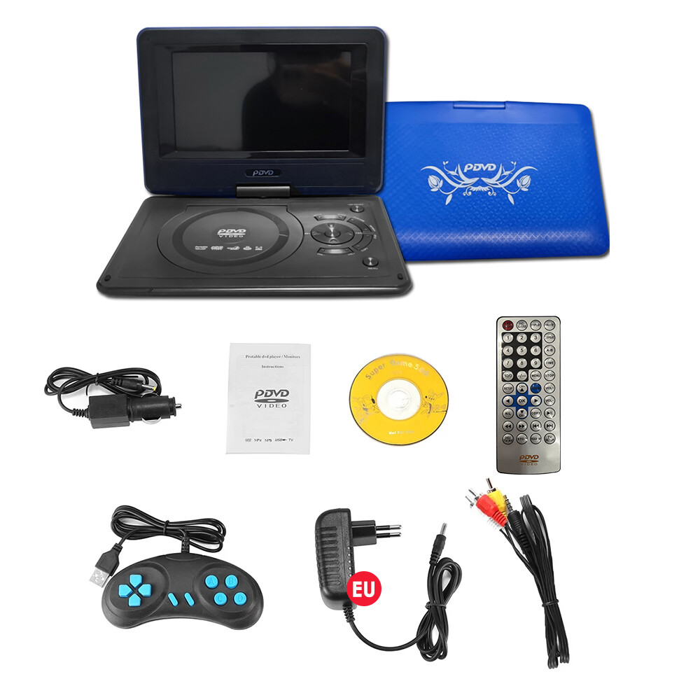 13.9 Inches Portable DVD Player AV HD Player Game FM TV Function ...
