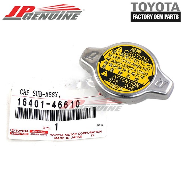 GENUINE TOYOTA LEXUS FACTORY OEM RADIATOR CAP 16401-46610 / 16401-30020 ...