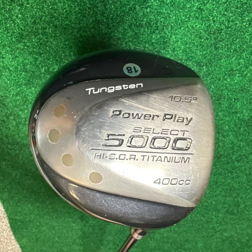 Power Play Select 5000 Hi-C.O.R. Titanium 400cc Driver 10.5° 100% ...