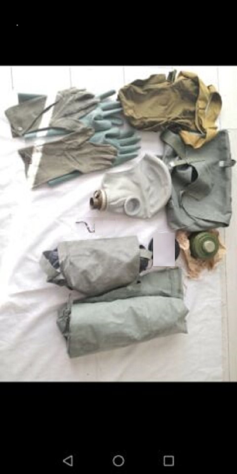 CHERNOBYL LIQUIDATOR BIOROBOT NBC SUIT GP5 GAS MASK FP5 FILTER ID11 ...