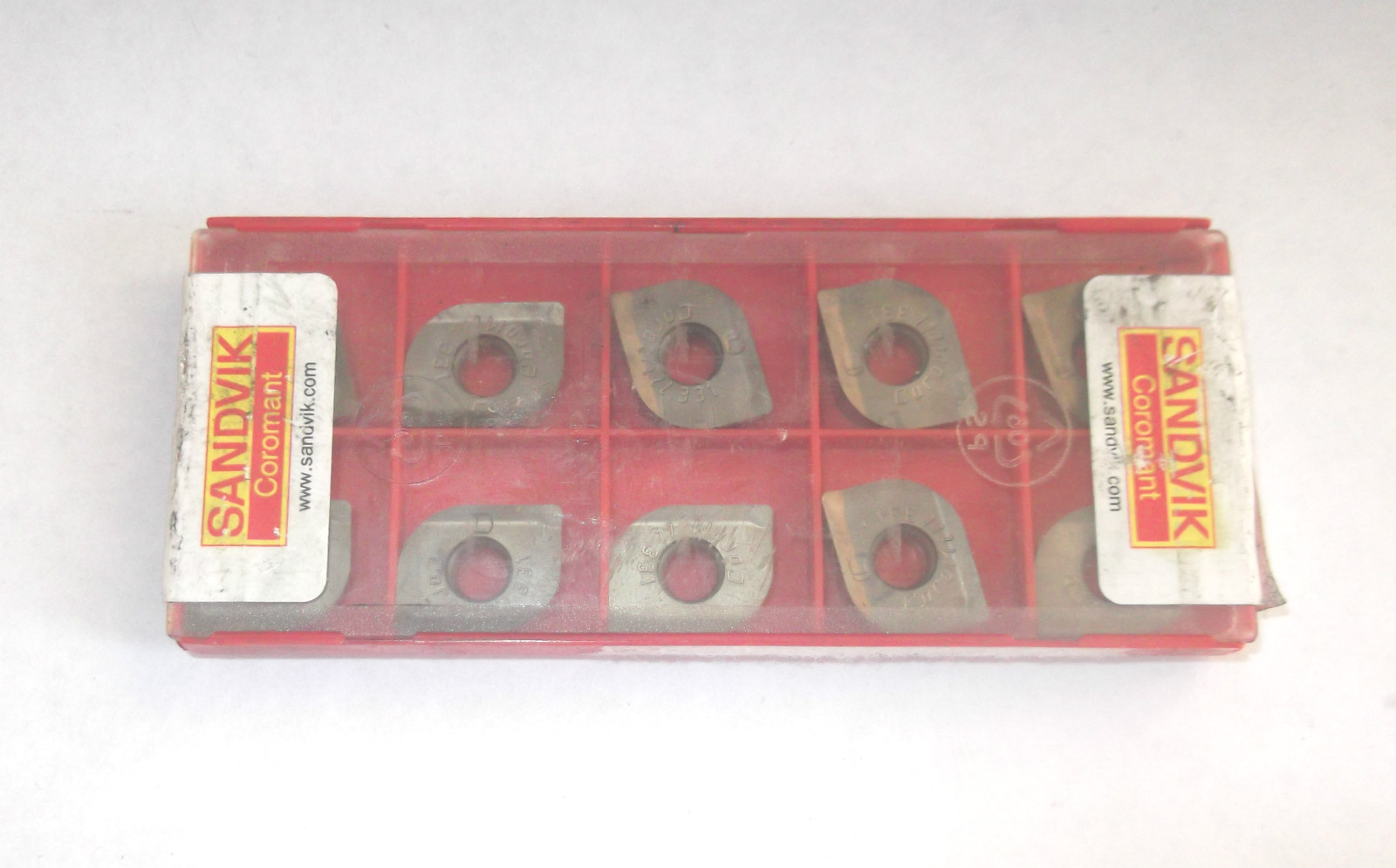10 X INDEXABLE SANDVIK CARBIDE INSERTS COROMILL 331 R331.1A-145063H-WL ...