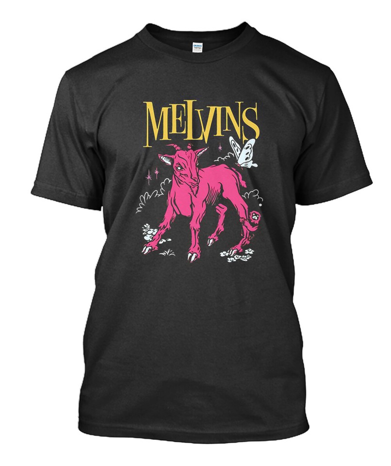 NWT Melvins Art Essential Black Tshirt Size S-5XL | eBay