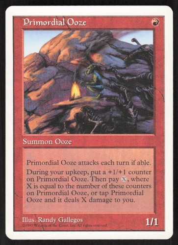 Magic The Gathering MTG Fifth Edition Primordial Ooze | eBay