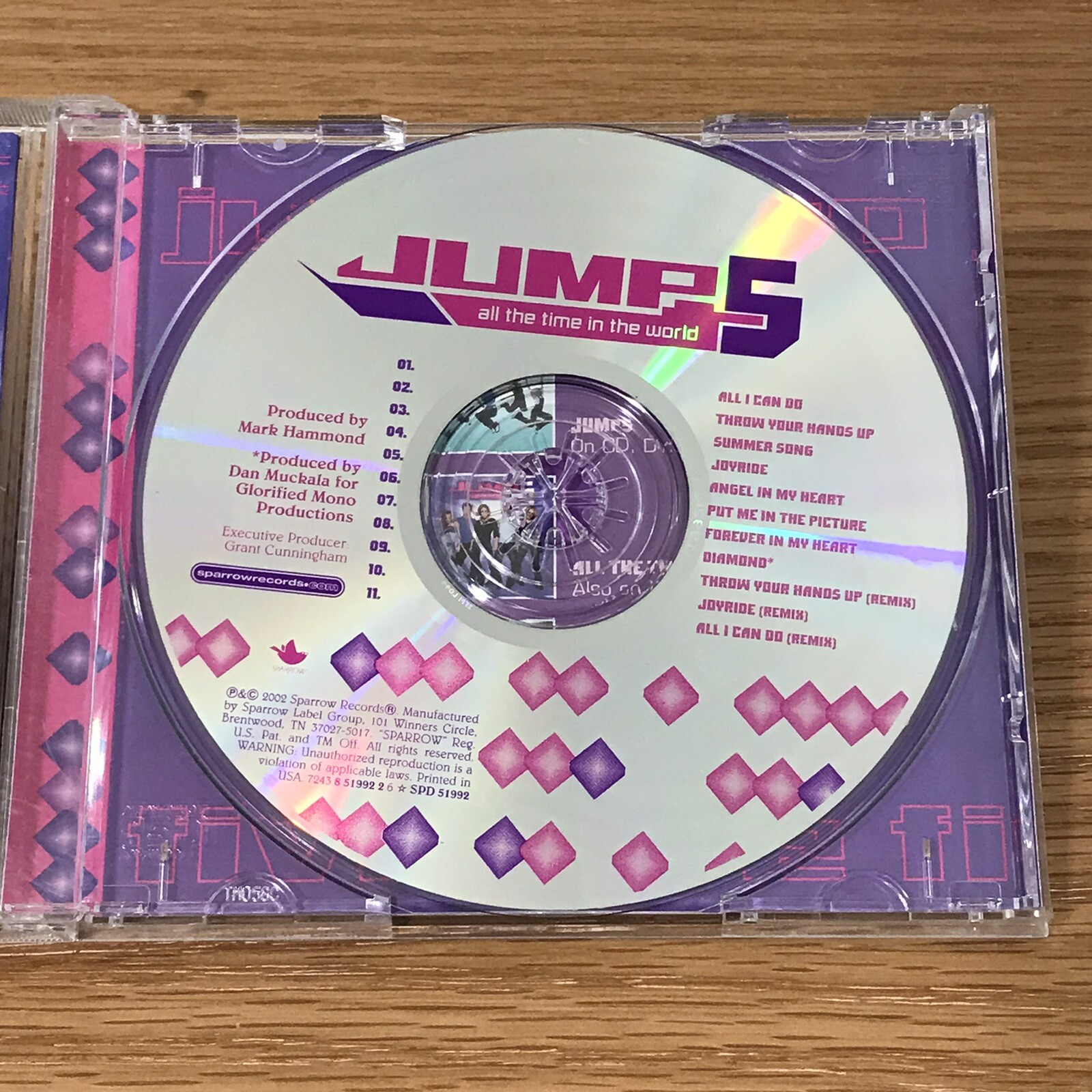 All the Time in the World by Jump5 (CD, 2002, Sparrow) SPD-51992 ~ SEE ...