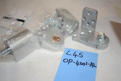 International Offset Pivot Set Door Hinge LEFT Hand OP-4001-AL Aluminum ...
