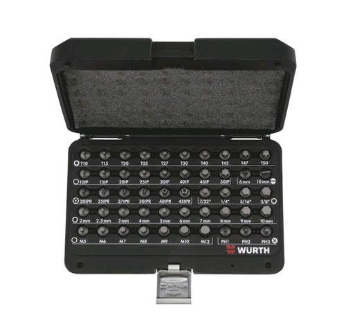 Wurth 1/4 inch Socket Wrench Bit Set (0965014500) 50 Piece | eBay Australia
