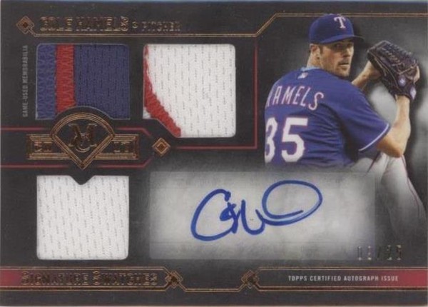 2017 Topps Museum Collection - Signature Swatches Single Player Triple ...