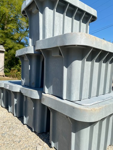 Infrastructure Duralite Unit Box, Oldcastle, Straight Wall, Gray, DL/LW ...