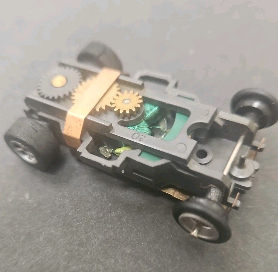 AURORA 1st Gen AFX MEAN Green Armature NON MagnaTraction NOS HO Slot ...