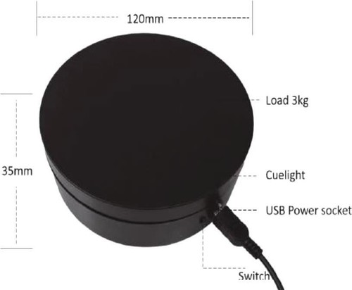 4.75 Inch Mini Turntable Display White Exclusive for 1:64 - 1:43 Scale ...